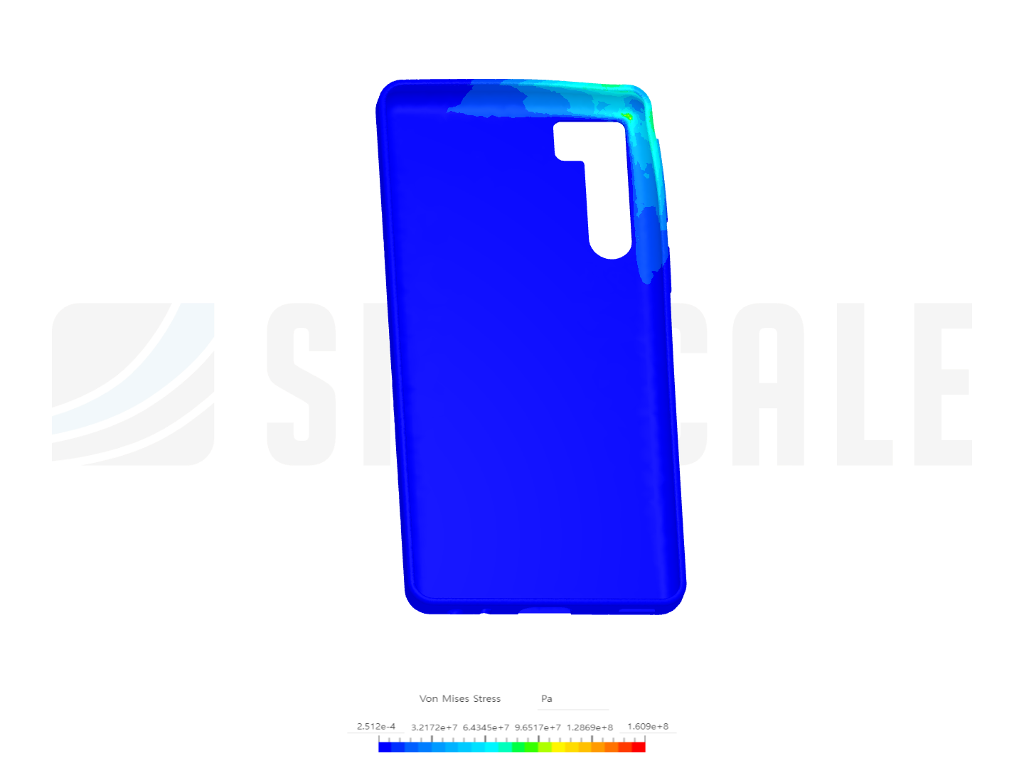 Mobile phone drop by 09dff0829c5045 | SimScale