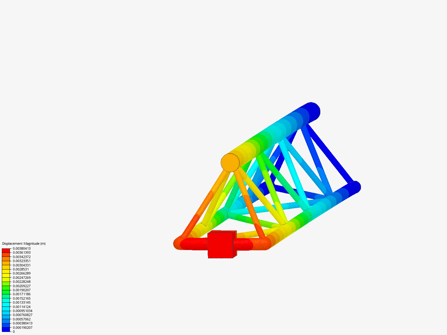 Tutorial - Linear static analysis of a crane by 0cinta | SimScale