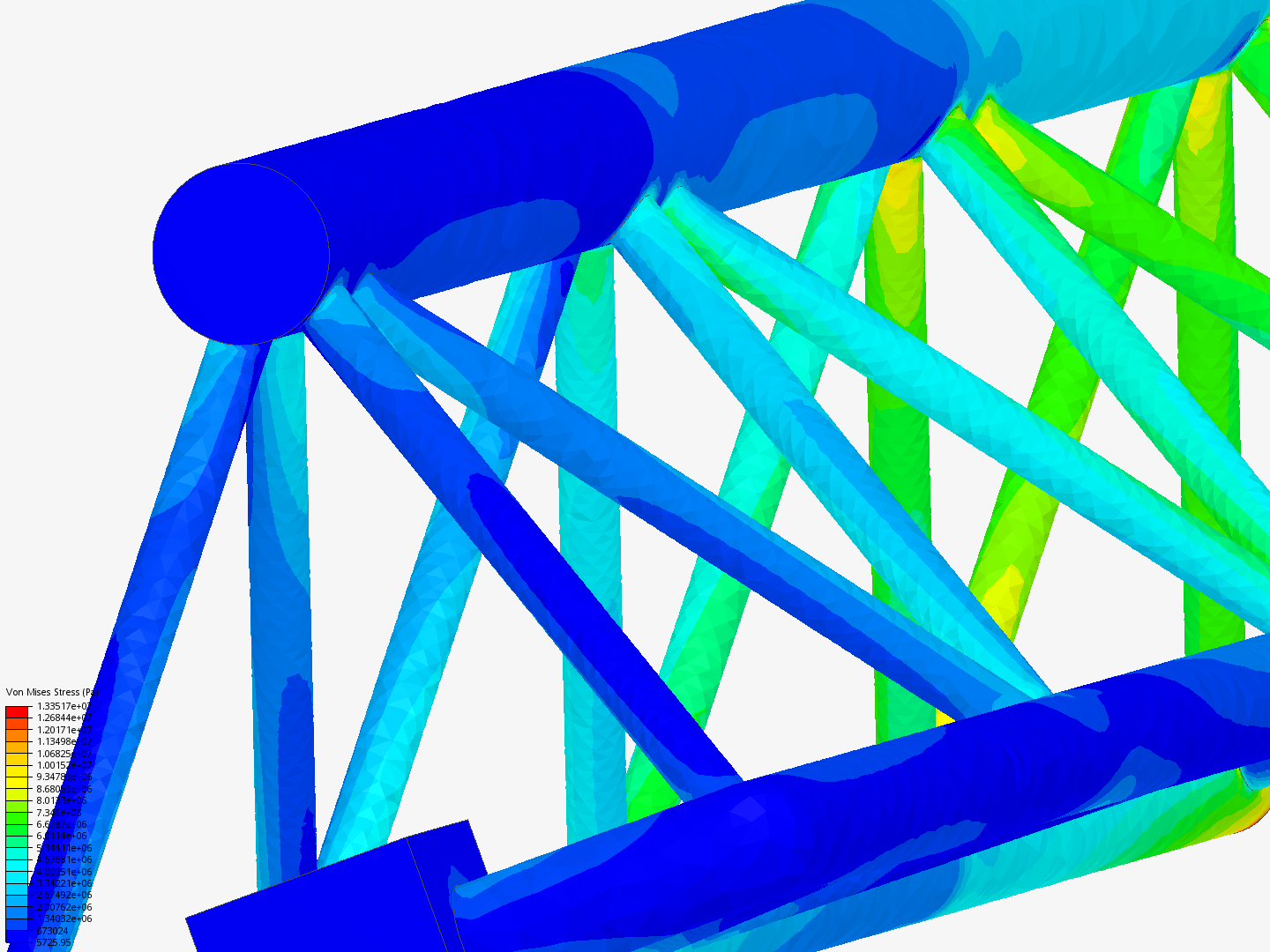 Tutorial - Linear static analysis of a crane by 1005441070 | SimScale