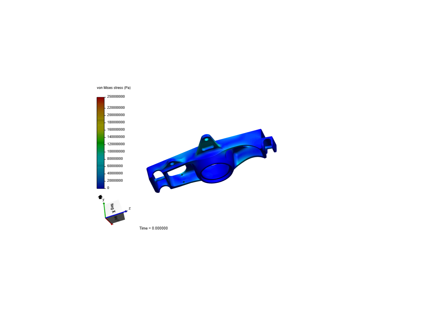 Stress Analysis of a Formula Student Front Upright by 16101059shubham ...