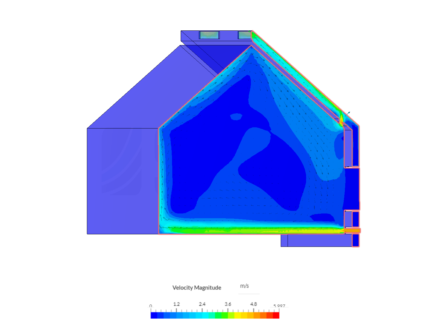 210806 Solar Chimney 2 - CHT by 20101296 | SimScale
