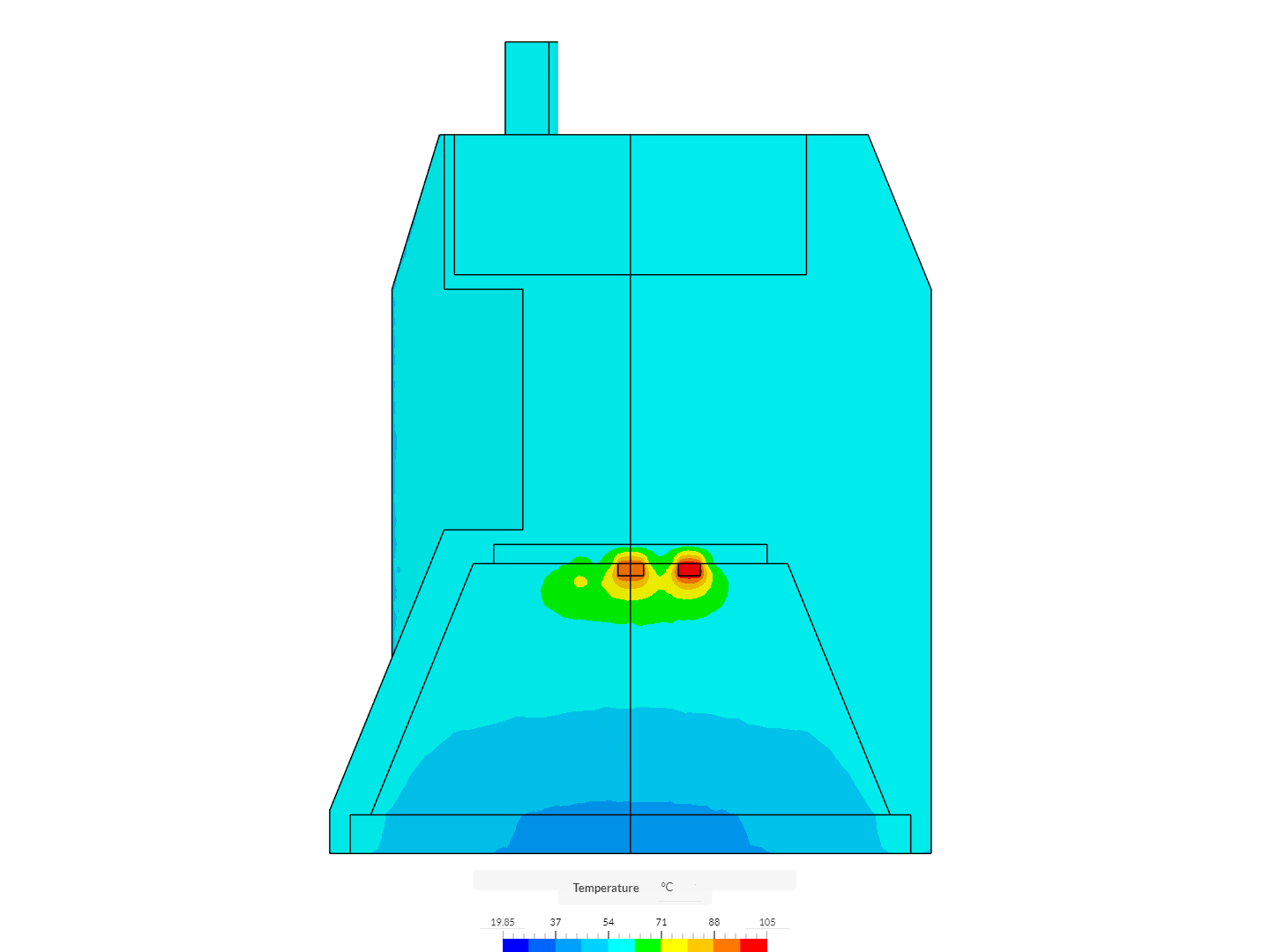 Tutorial: Conjugate Heat Transfer v2.0 Analysis of a LED Spotlight by ...