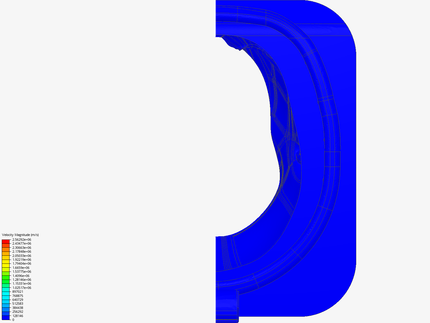 Side blower - Narrow curve by 2020ht30141 | SimScale