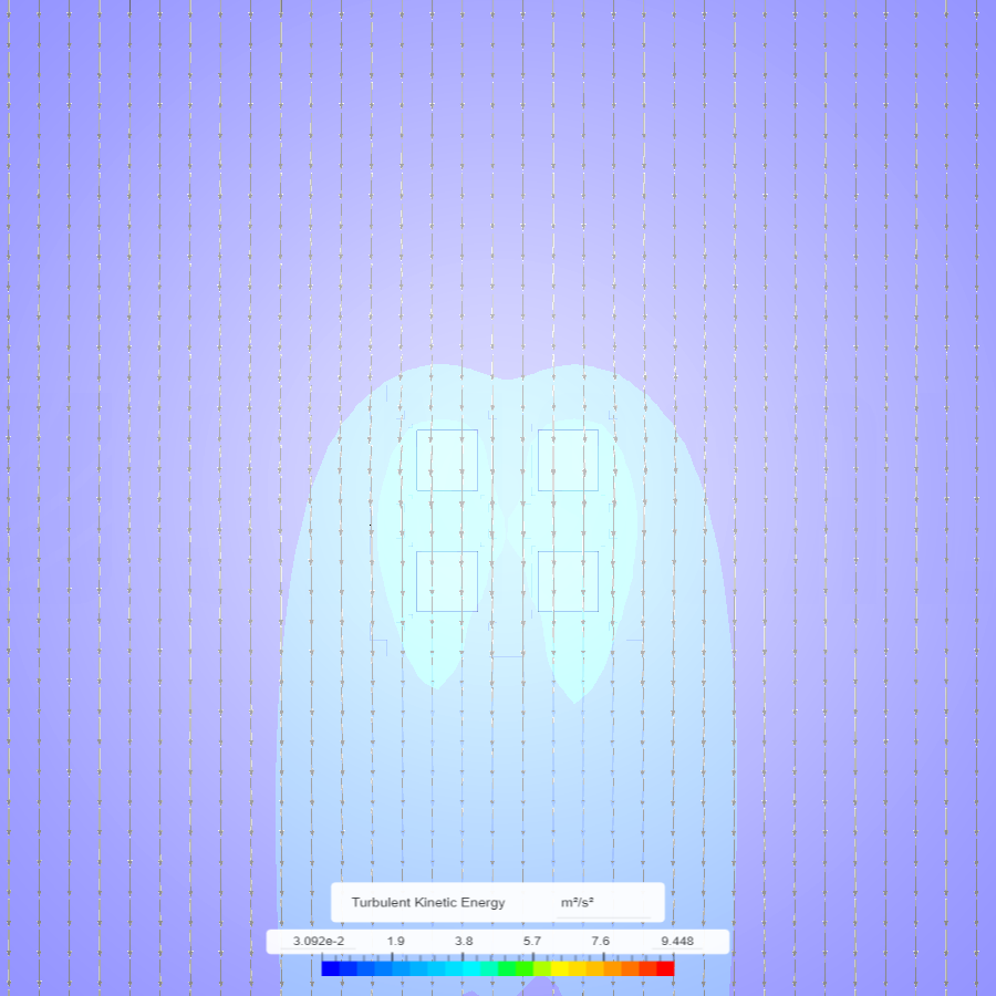Flat roof 75m height by 22011639d | SimScale