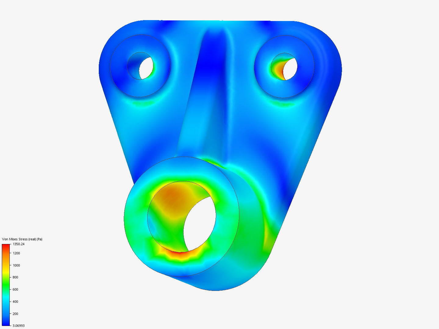 Support Bracket by 23722871 | SimScale