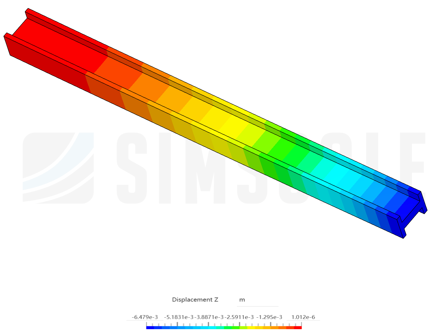 DZ deflection by 2539753545 | SimScale