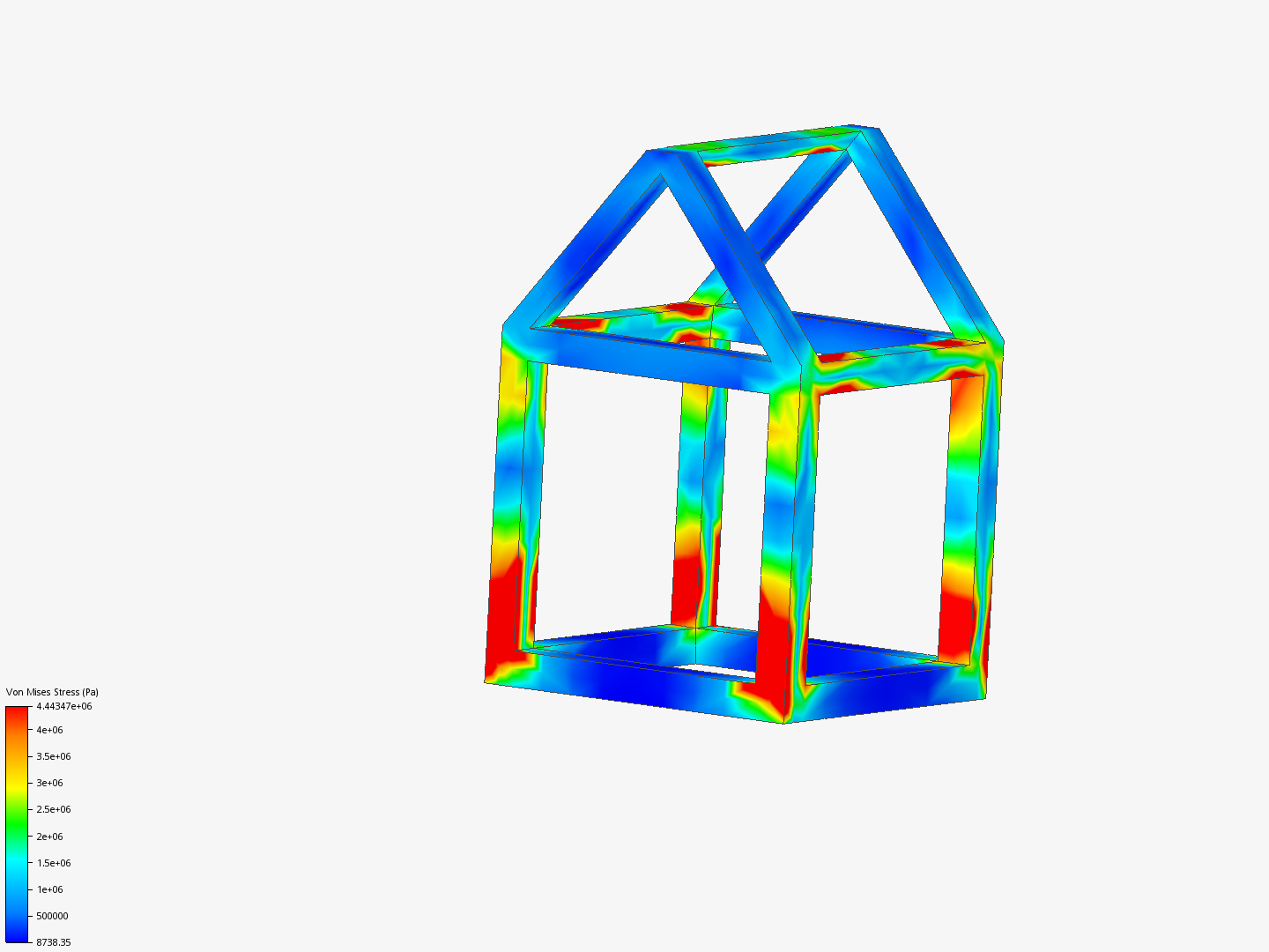 house frame by 26rfeng | SimScale