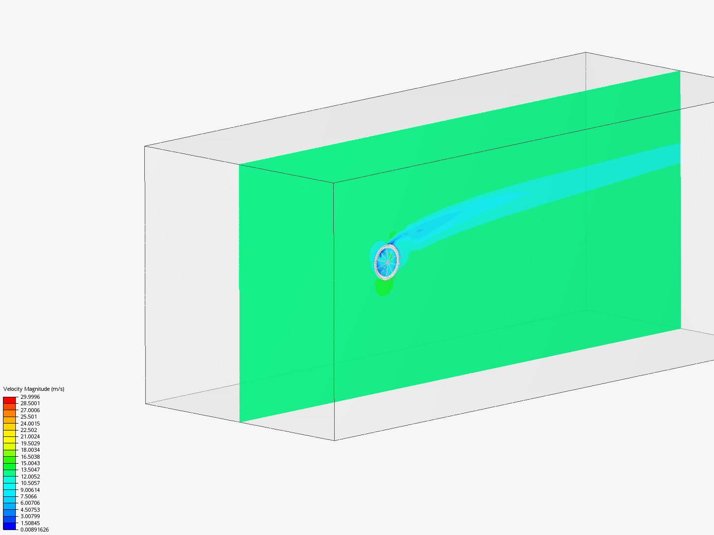 Simulation analysis of wheel resistance in rotating wind tunnel by ...