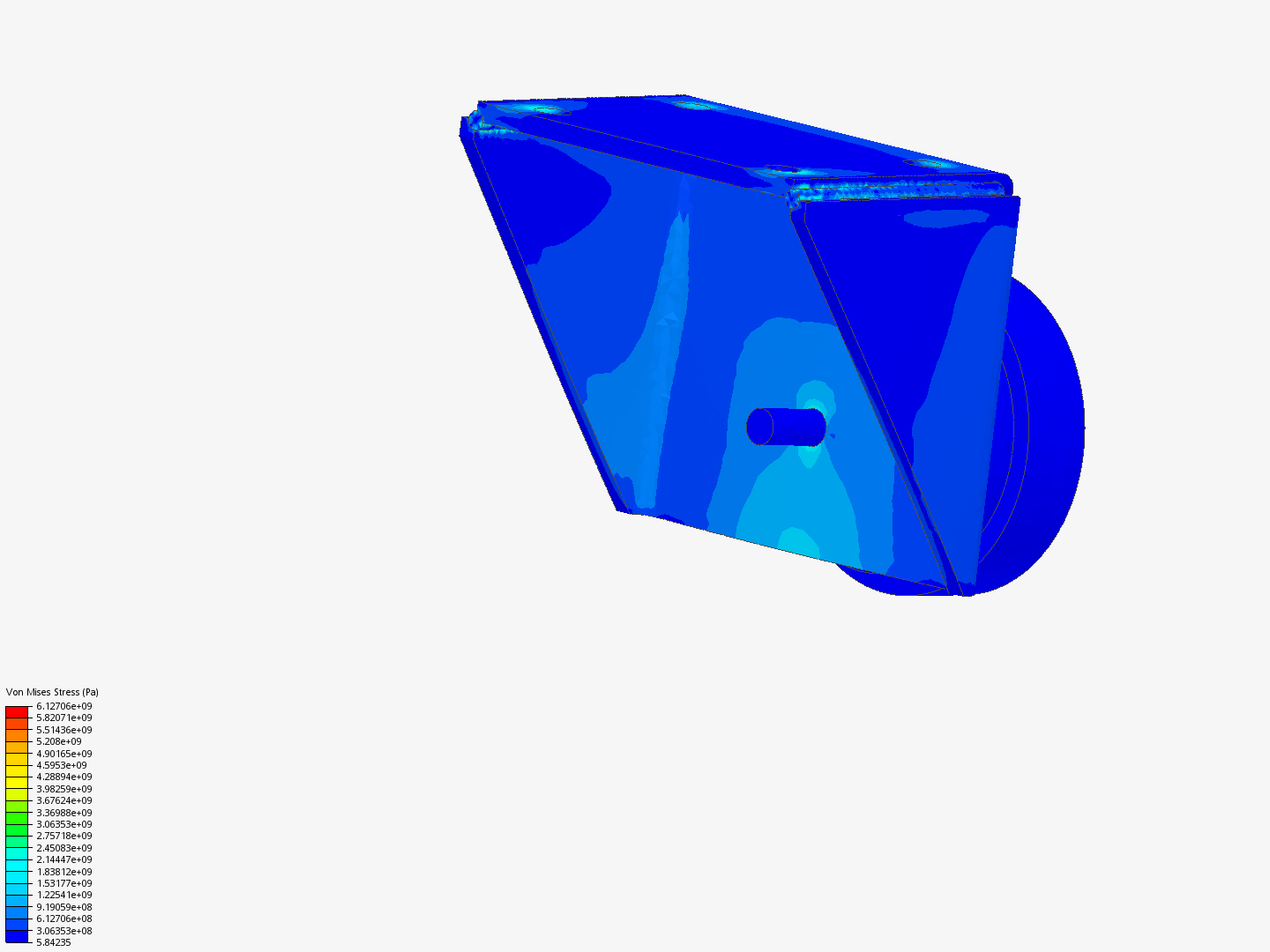 v2 Engine Mount by 801coppertop | SimScale
