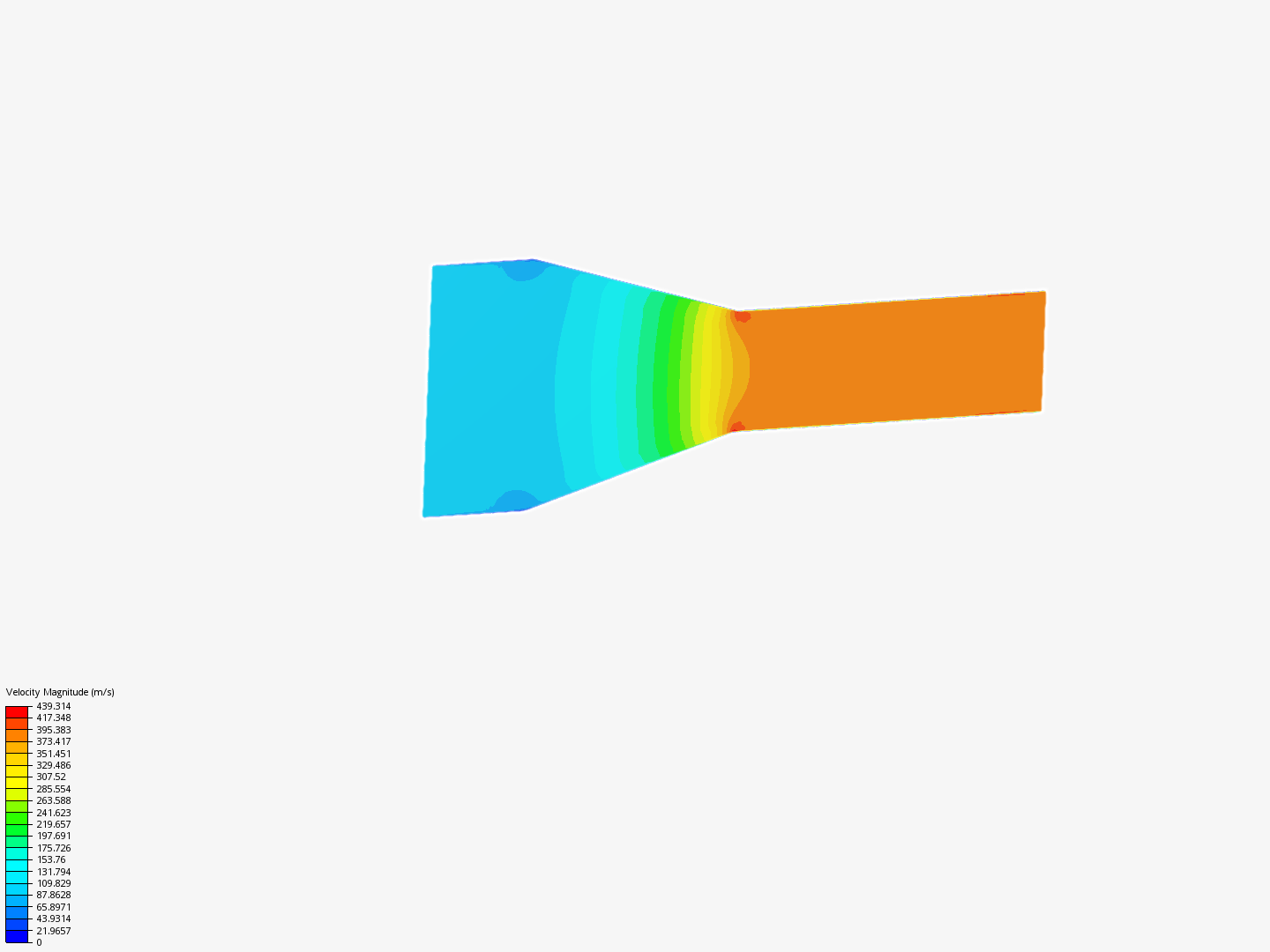 Nozzle Flow by 8cba737bdeff4c | SimScale