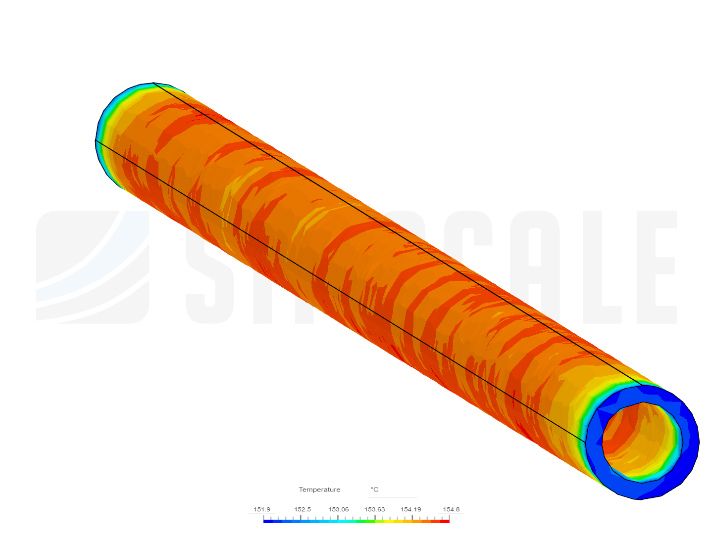 Heat Diffusion by 8f1e1cf3d60146 | SimScale