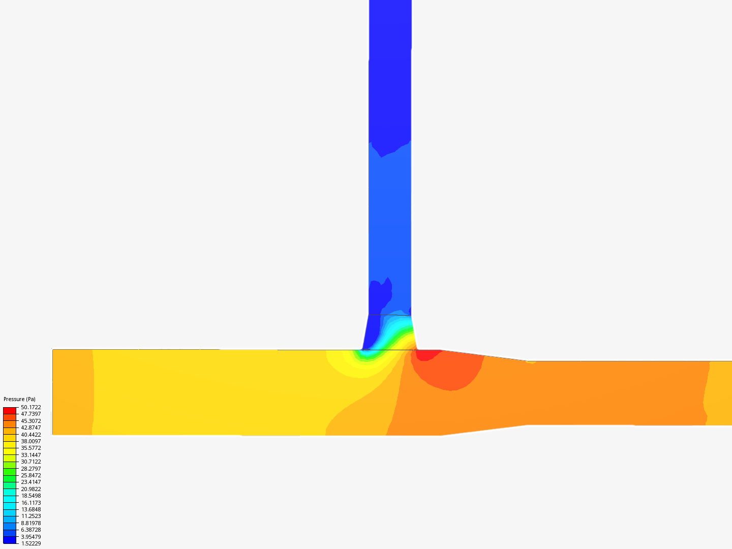 duct airflow with shoe connection by ALTAY1234 | SimScale
