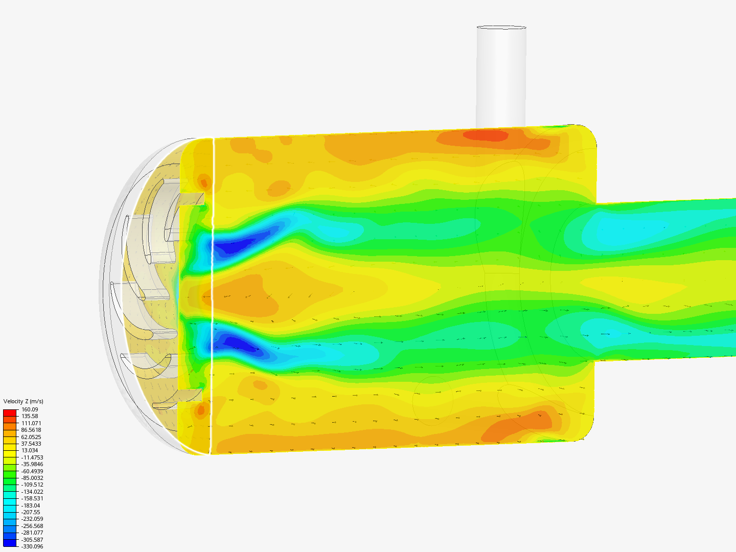 CFD C-Nozzle by ASamanie | SimScale...