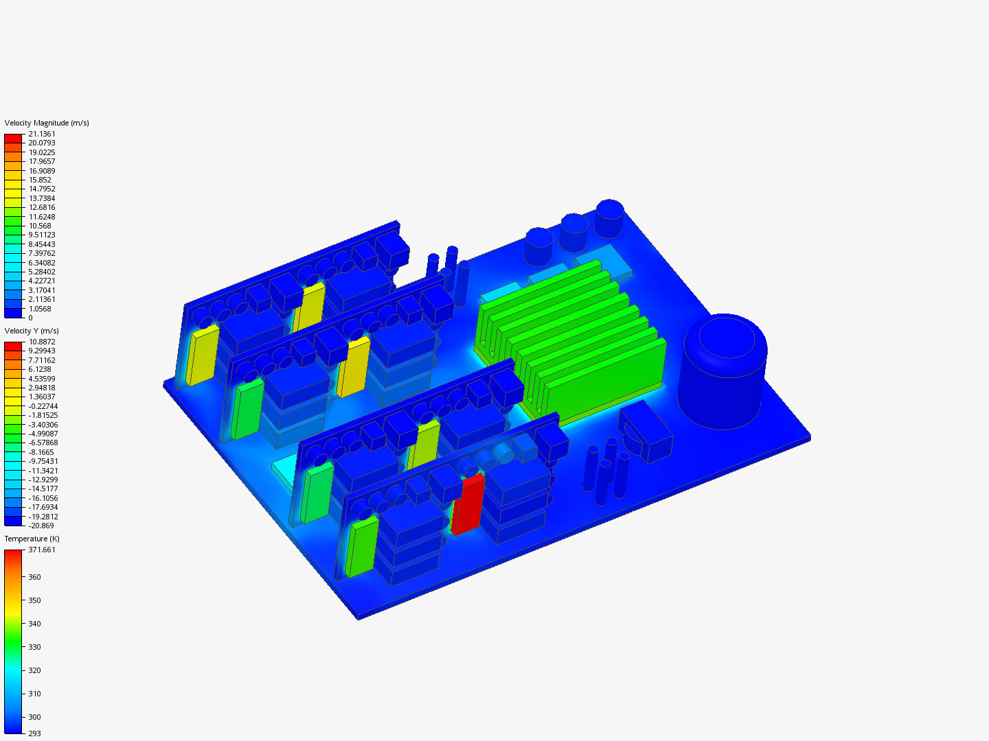 Advanced Tutorial: Thermal Management of an Electronics Box using CHT by AayushSharma7 | SimScale
