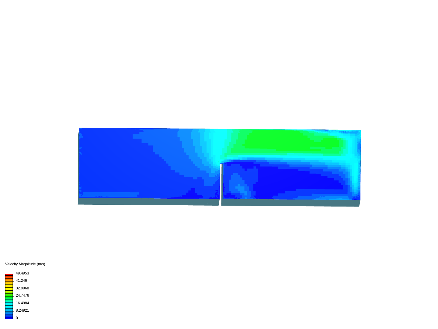 vertedero semicircular by AleBustamante | SimScale