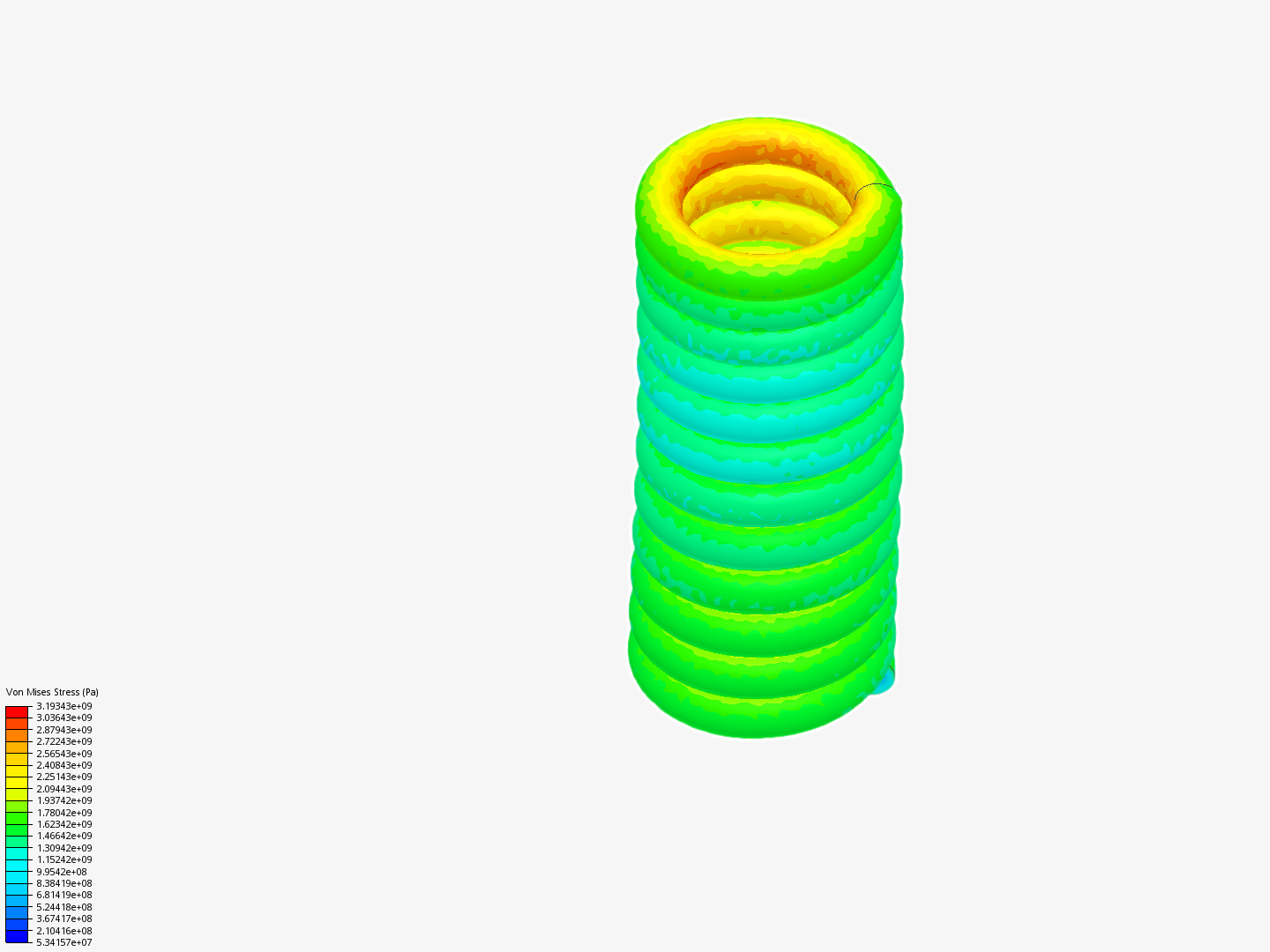 Simulación de Esfuerzos by AlexManjarres | SimScale