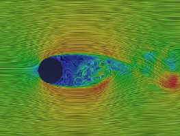 Large Eddy Simulation of Flow over Cylinder Validation by Ali_Arafat ...