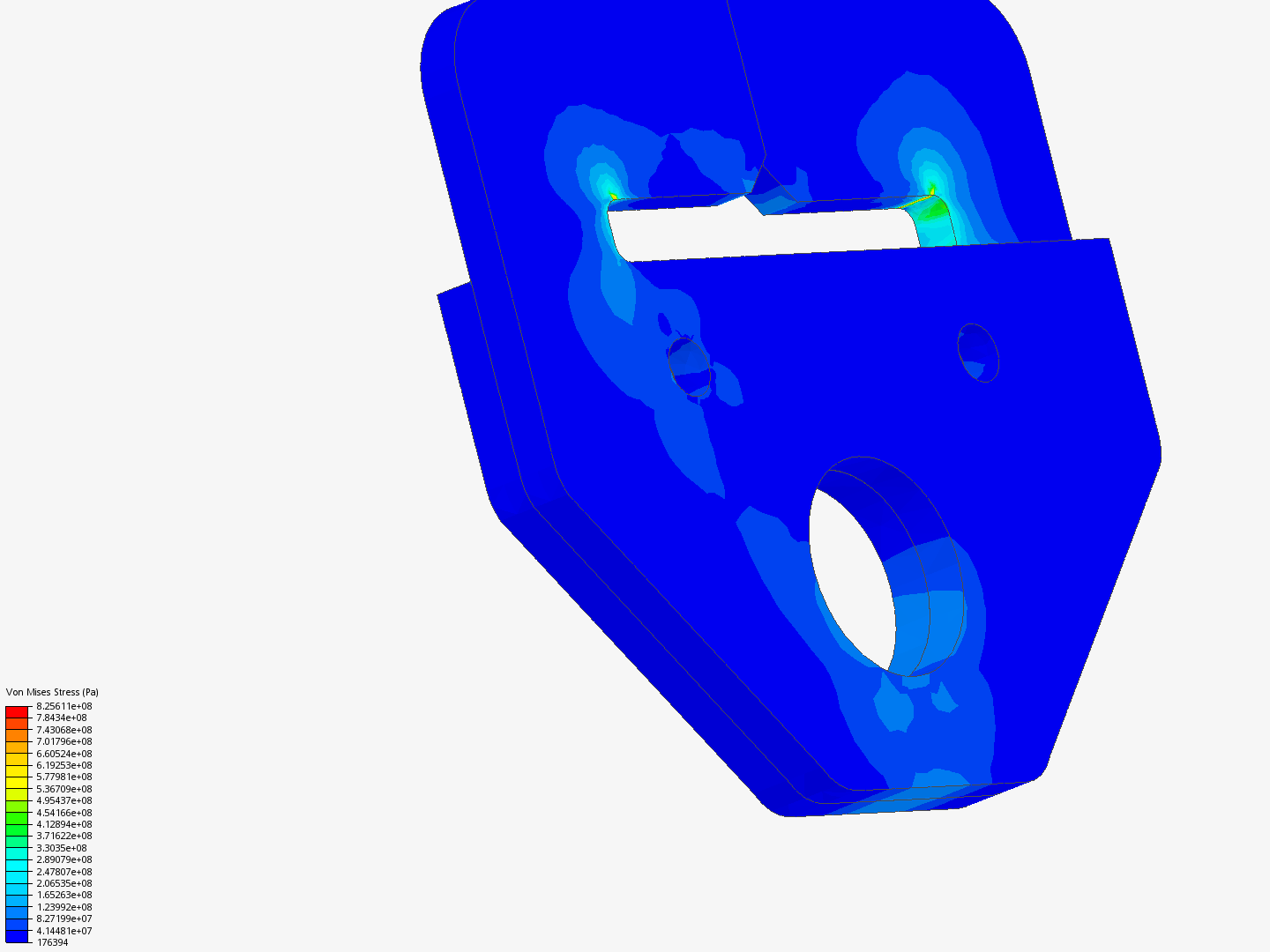 Portable Lifting Lugs by AlvinR | SimScale...
