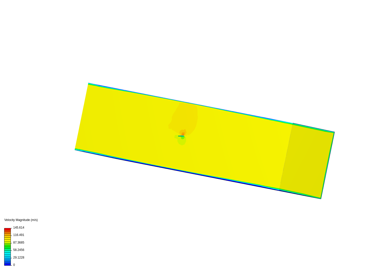 Flat Plate 10 Degrees by AmerK | SimScale