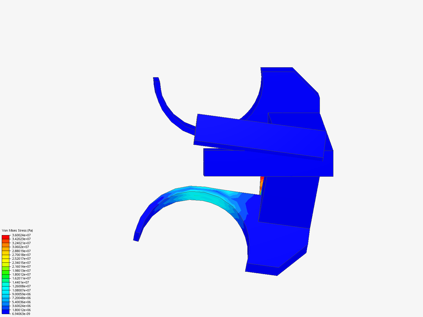 Claw simulation by Ammar2326 | SimScale