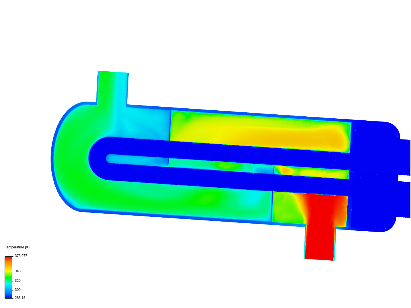 Tutorial: U type Heat Exchanger by Andre_Frank | SimScale