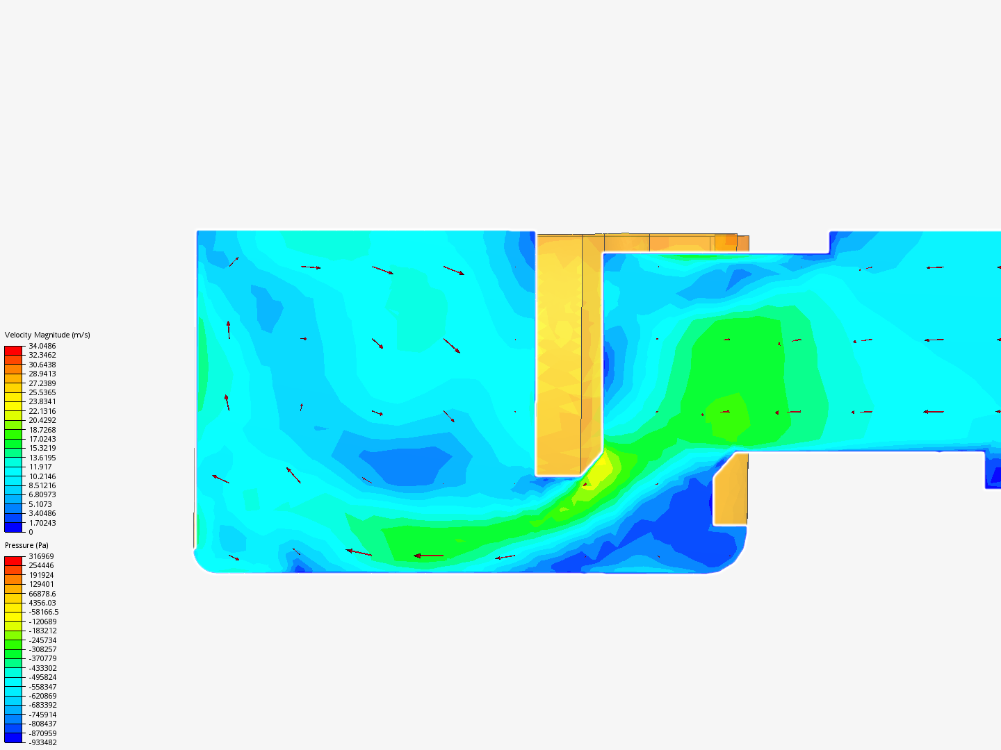 Tutorial: Fluid Flow Through a Valve by AnejC | SimScale