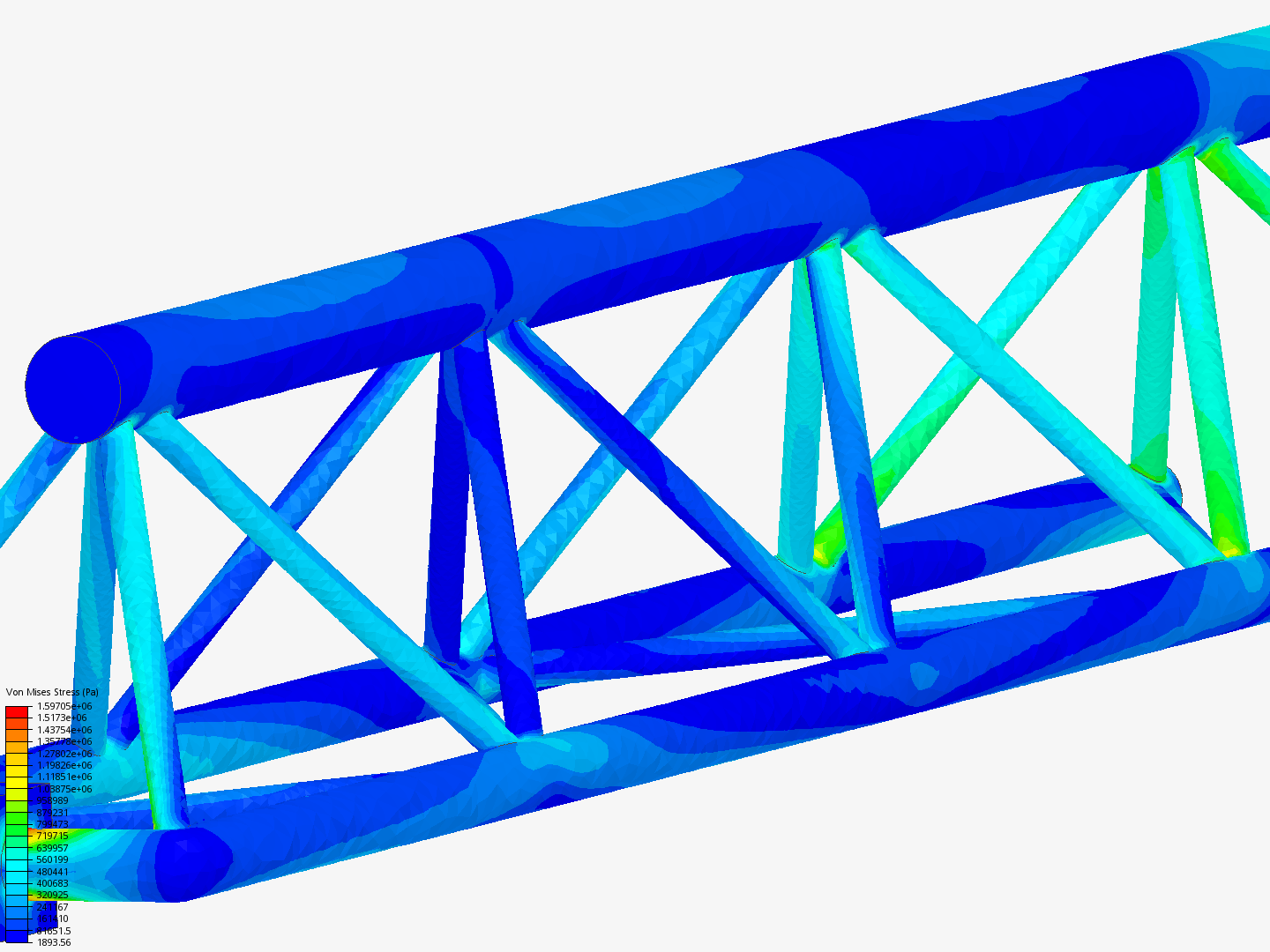 Tutorial - Linear static analysis of a crane by Angel_Perez | SimScale