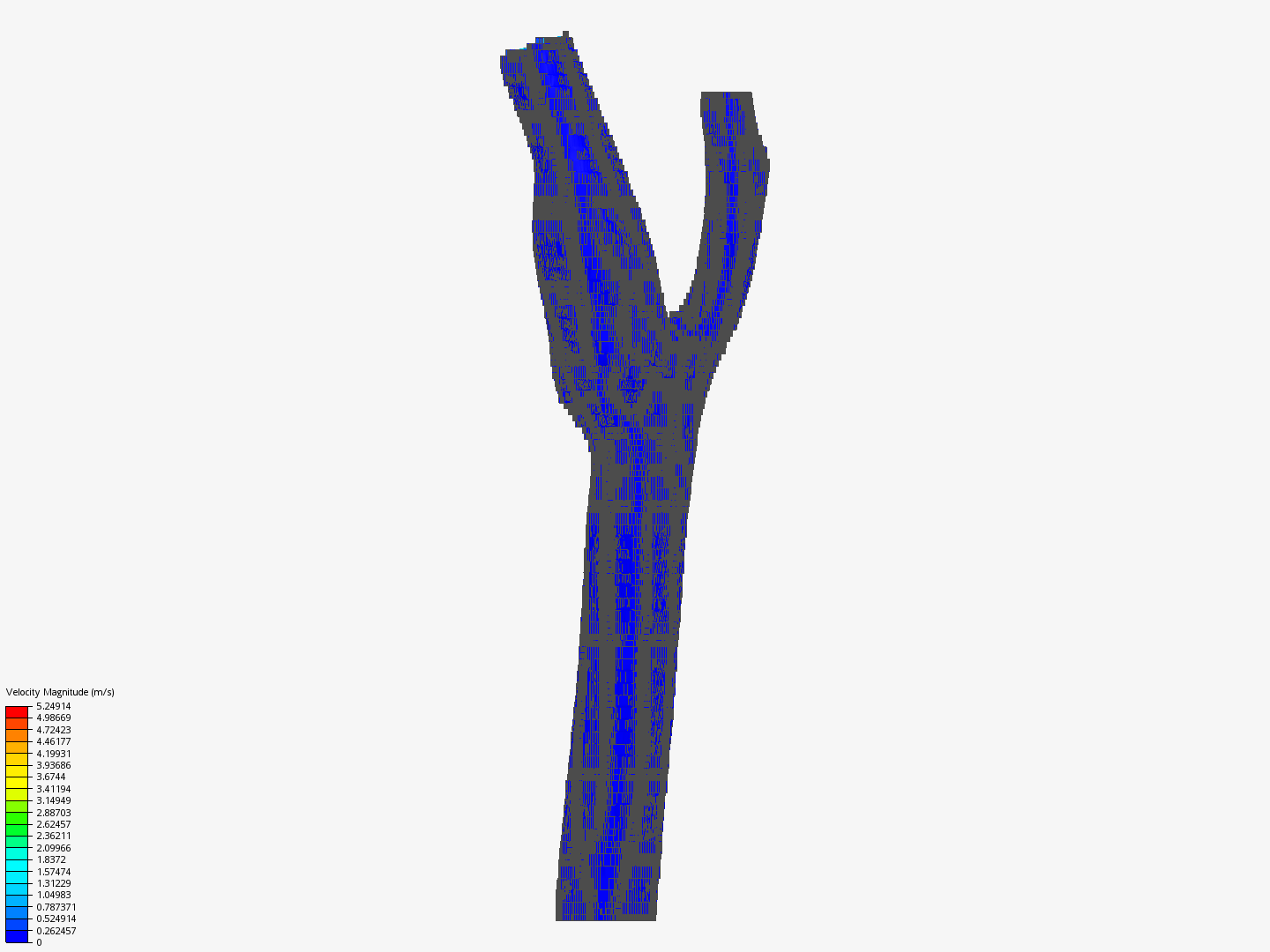 simulation blood flow in carotid artery - Copy by BhavJain | SimScale