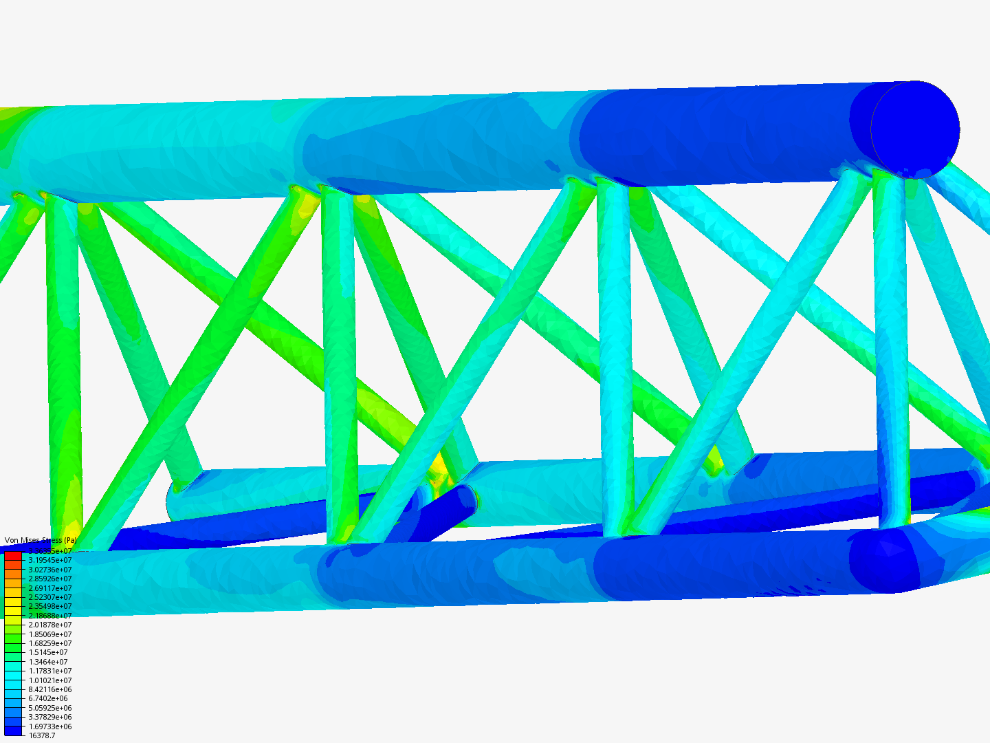 Tutorial - Linear static analysis of a crane by Blue_bullets | SimScale