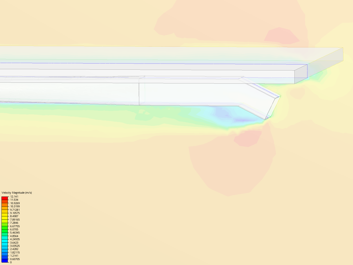 inlet test by CSCFDUoS | SimScale