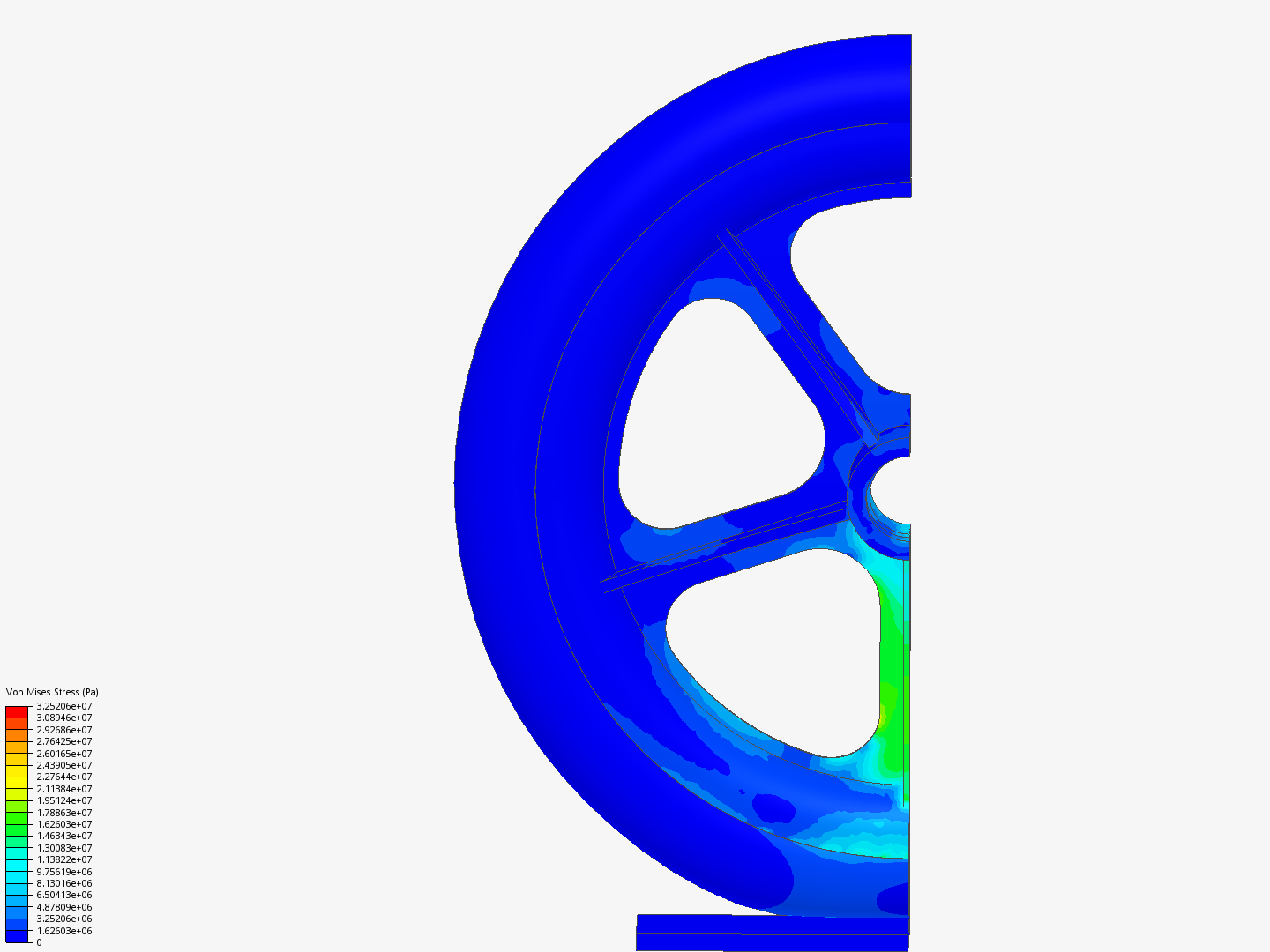 Tutorial: NonlineaAnalysis of a Wheel - Copy by Carl7 | SimScale