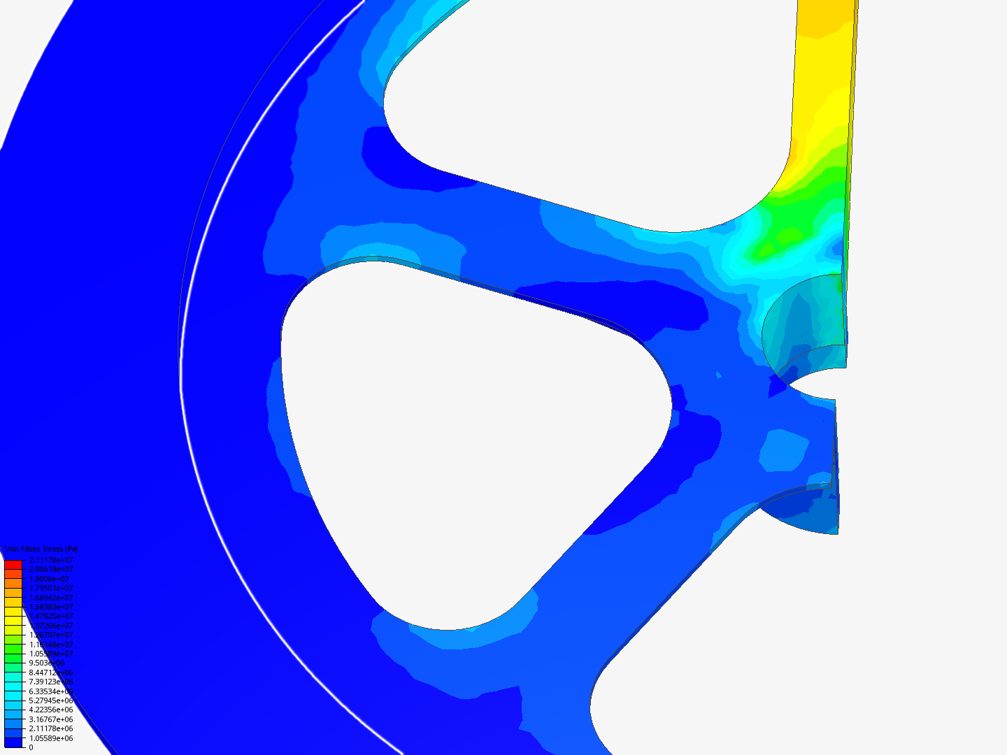Tutorial: Nonlinear Analysis of a Wheel by Ced | SimScale