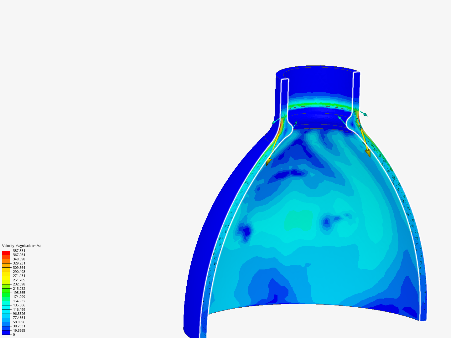 nozzle by ChrisMell | SimScale