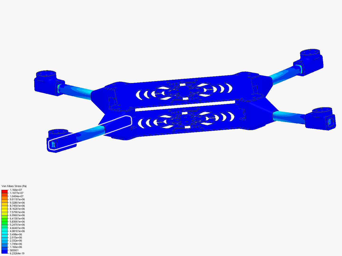 Quadcopter Analysis by Cosmo_007 | SimScale