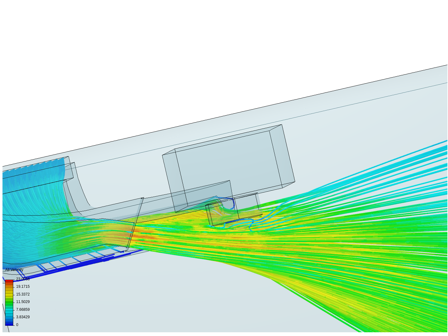 Blackstone Cube Fan Duct CFD v5 by CrazyBlackStone | SimScale