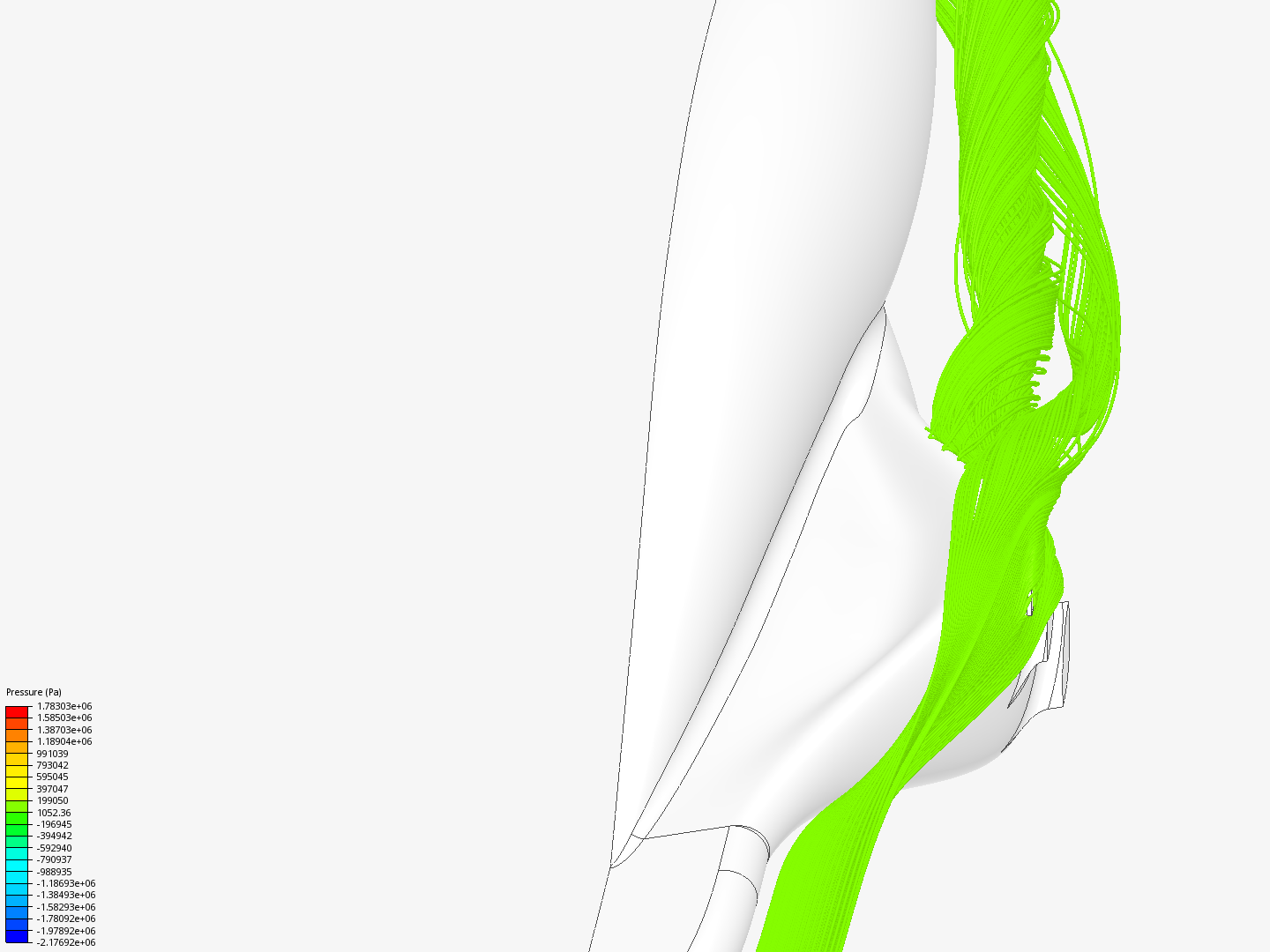 Main Body (Vortex Generation) by Cyclone_F1_Team | SimScale