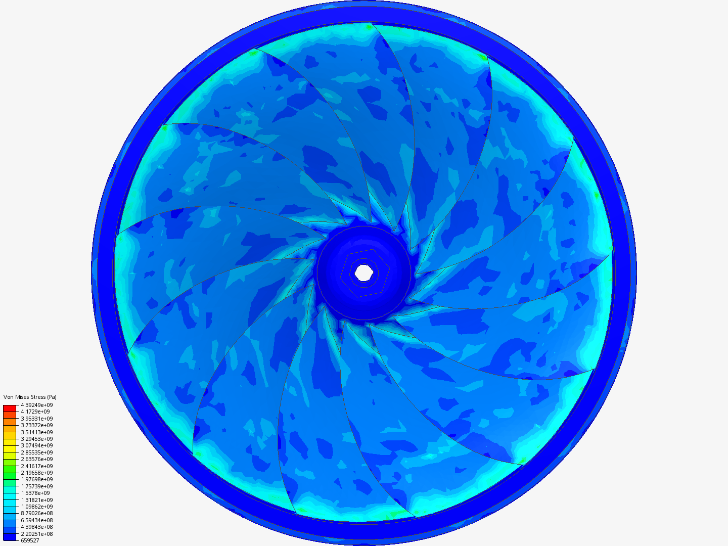 francis turbine by D12c6 | SimScale