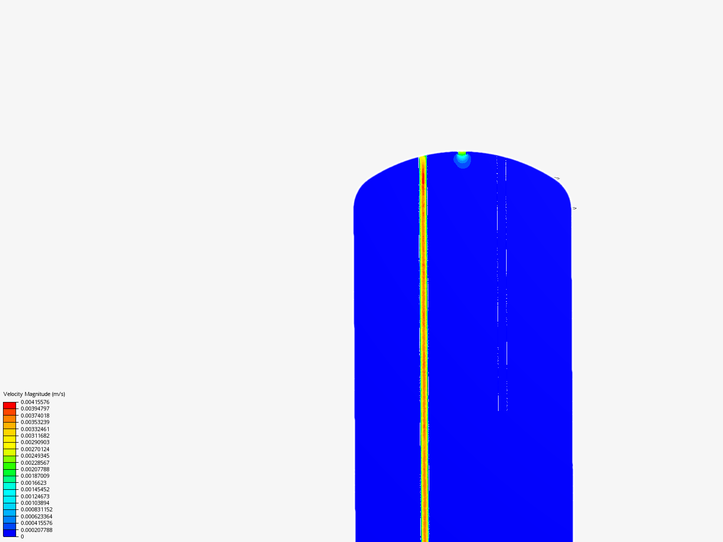 Tank with internal pipes by DDouwes | SimScale