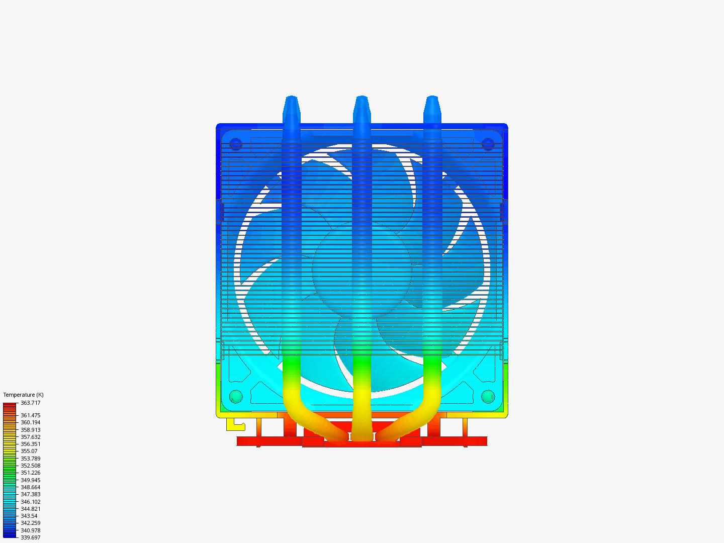 PD5b Heatsink Sim by DanielGrimm747 | SimScale
