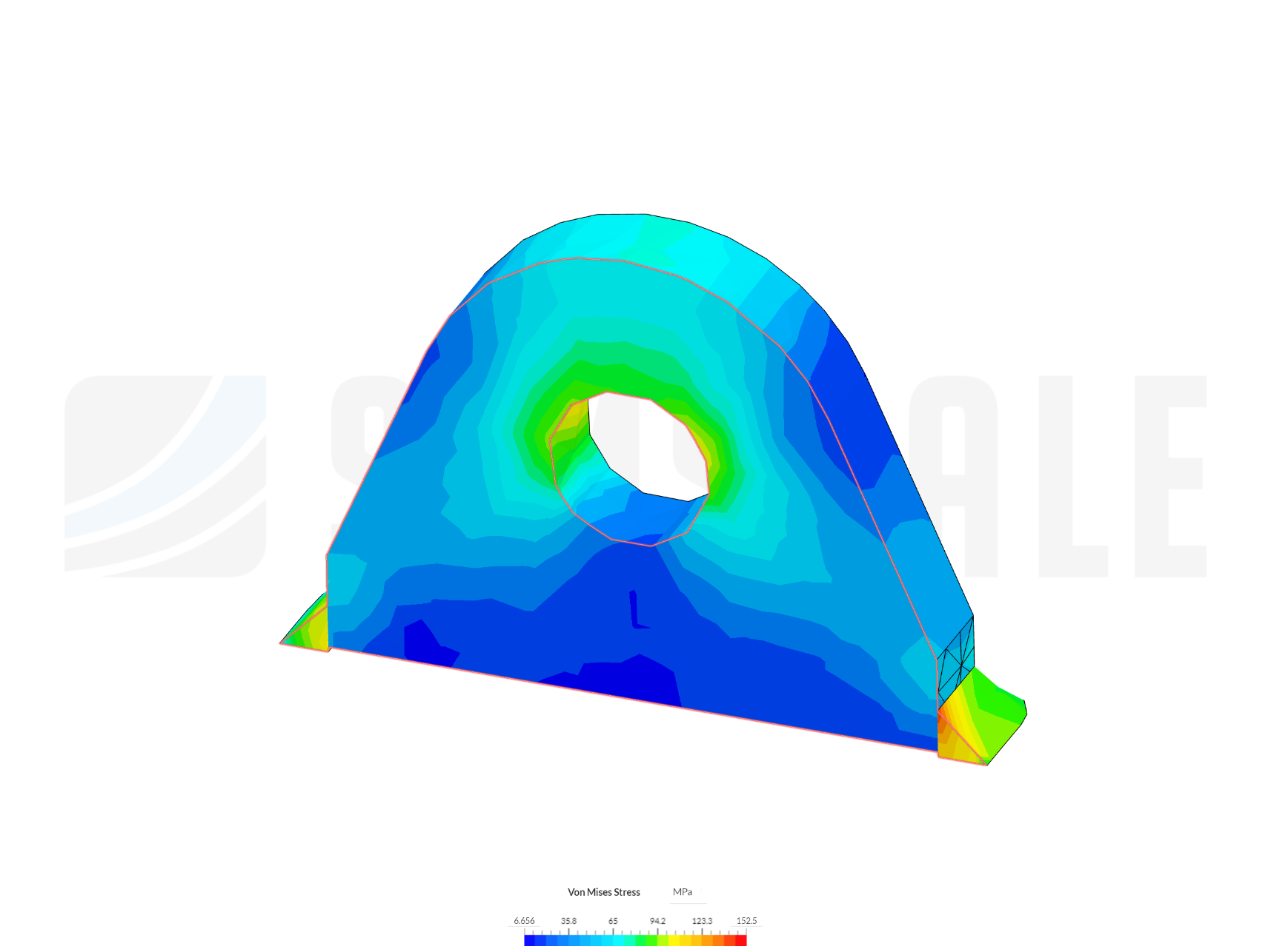 Lifting Lug by EdgarV | SimScale...