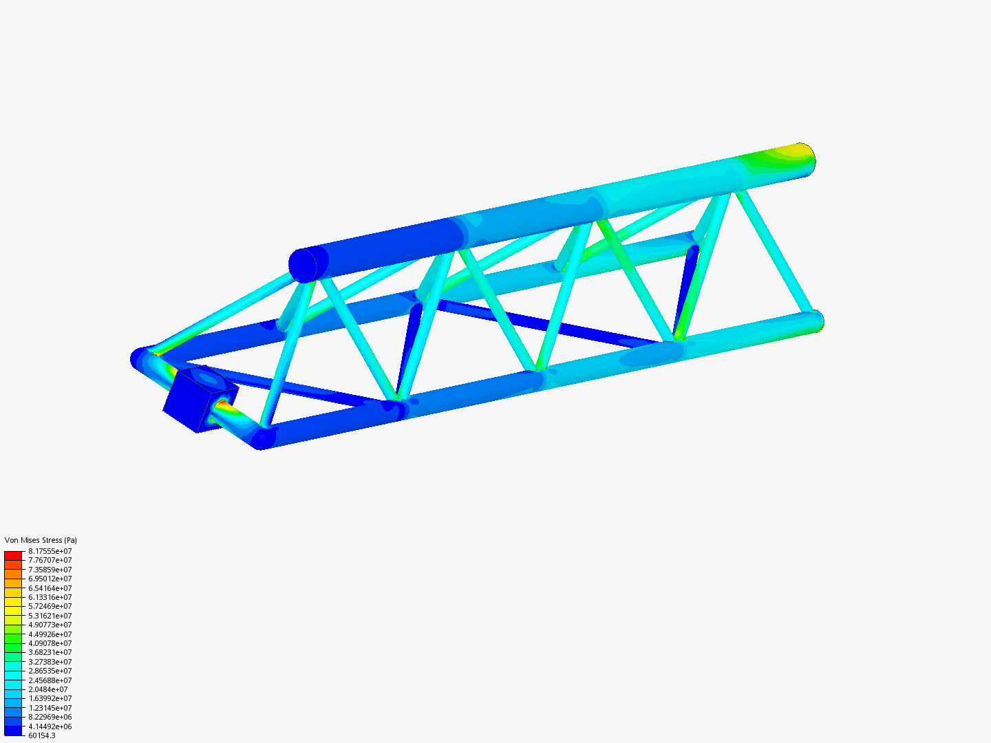 Tutorial - Linear static analysis of a crane by ElenaZvanca | SimScale
