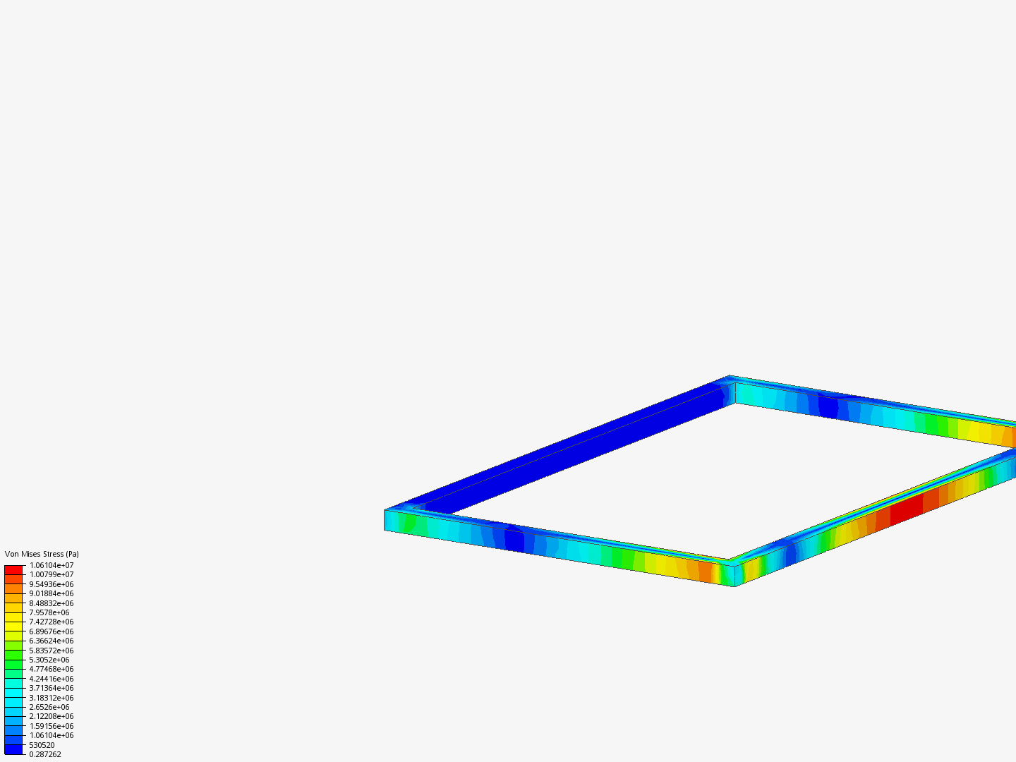 Marco Rectangular de Acero by Emiowo | SimScale