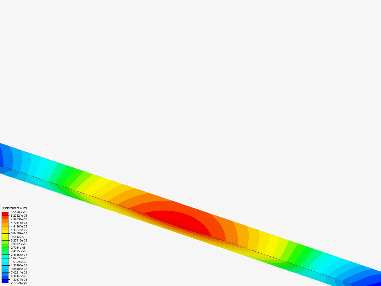 viga rectangular sencilla by Emiowo | SimScale