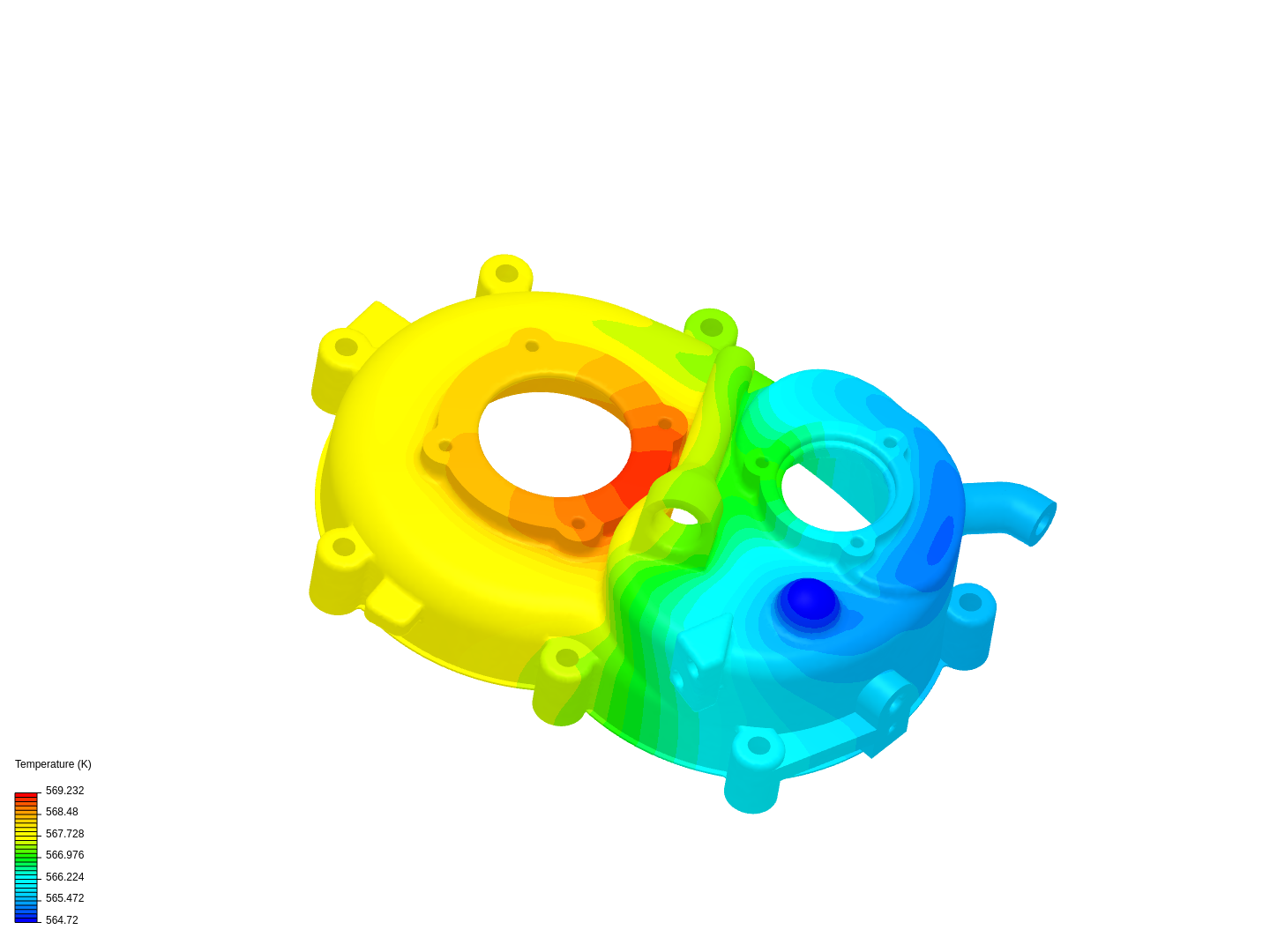 Tutorial 3: Differential casing thermal analysis by F3liks | SimScale