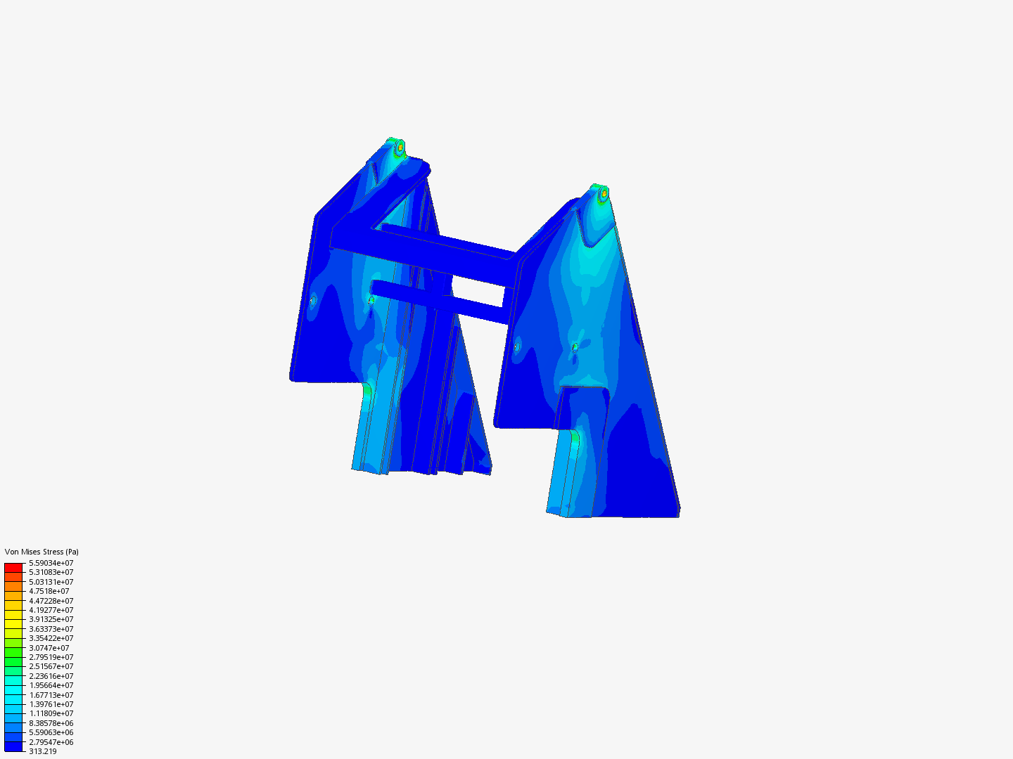 Gantry Mod 06 by FIGJOHN | SimScale