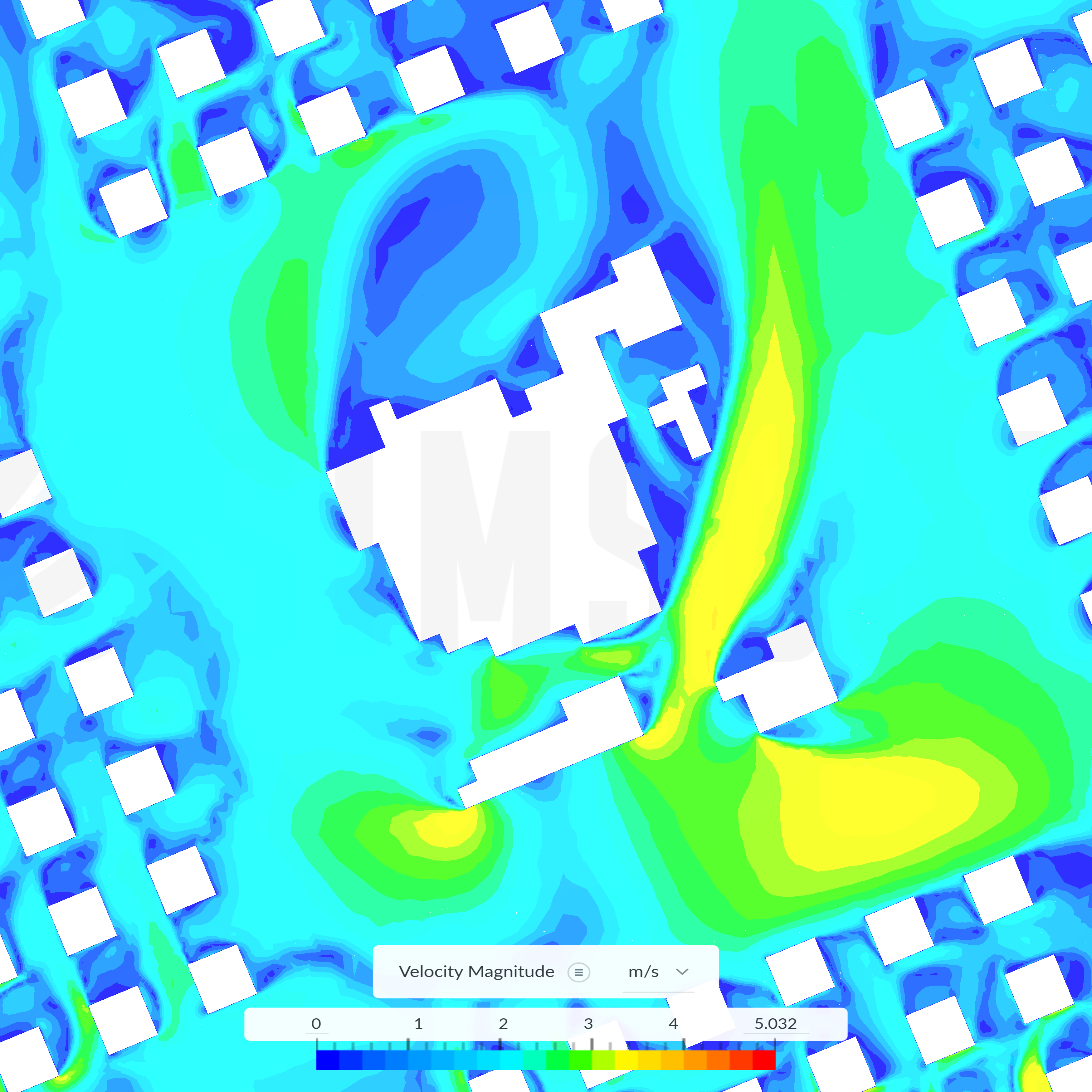Urban CFD 6 by Fatemeh_rezaei | SimScale