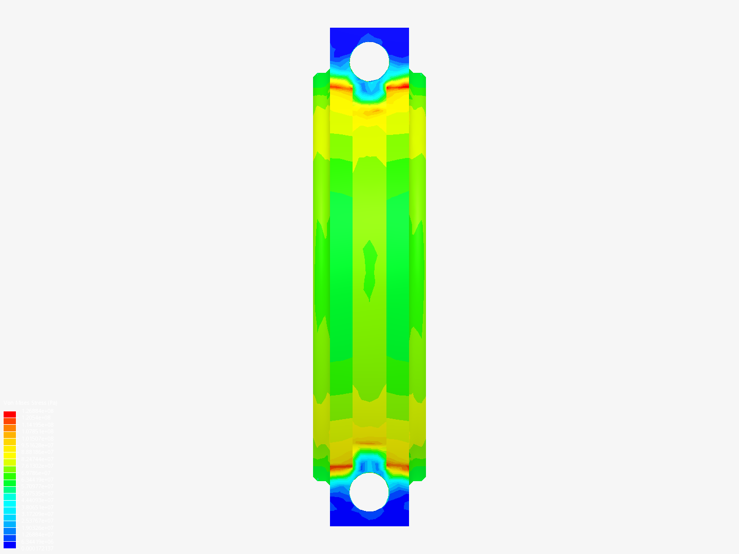 Tutorial 1: Connecting rod stress analysis by Fbayhaqi | SimScale