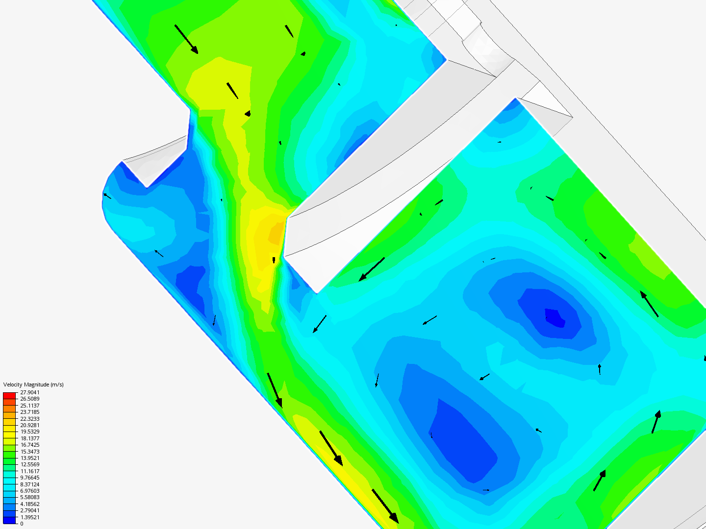 Tutorial: Fluid Flow Through a Valve by Filip4 | SimScale