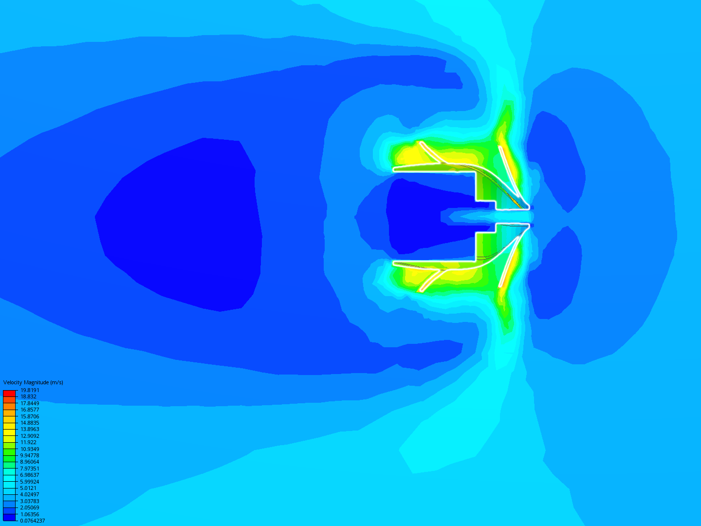 Minimal space propeller design by FinM | SimScale
