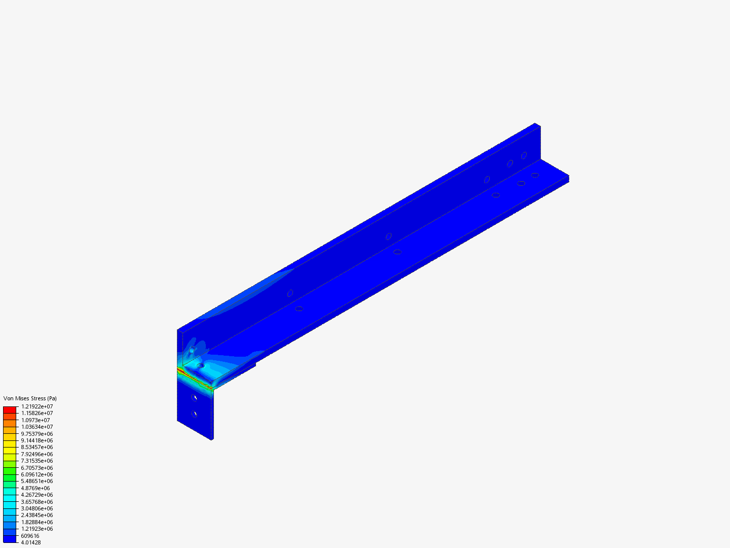 Cantilever beam by FreddieRees | SimScale